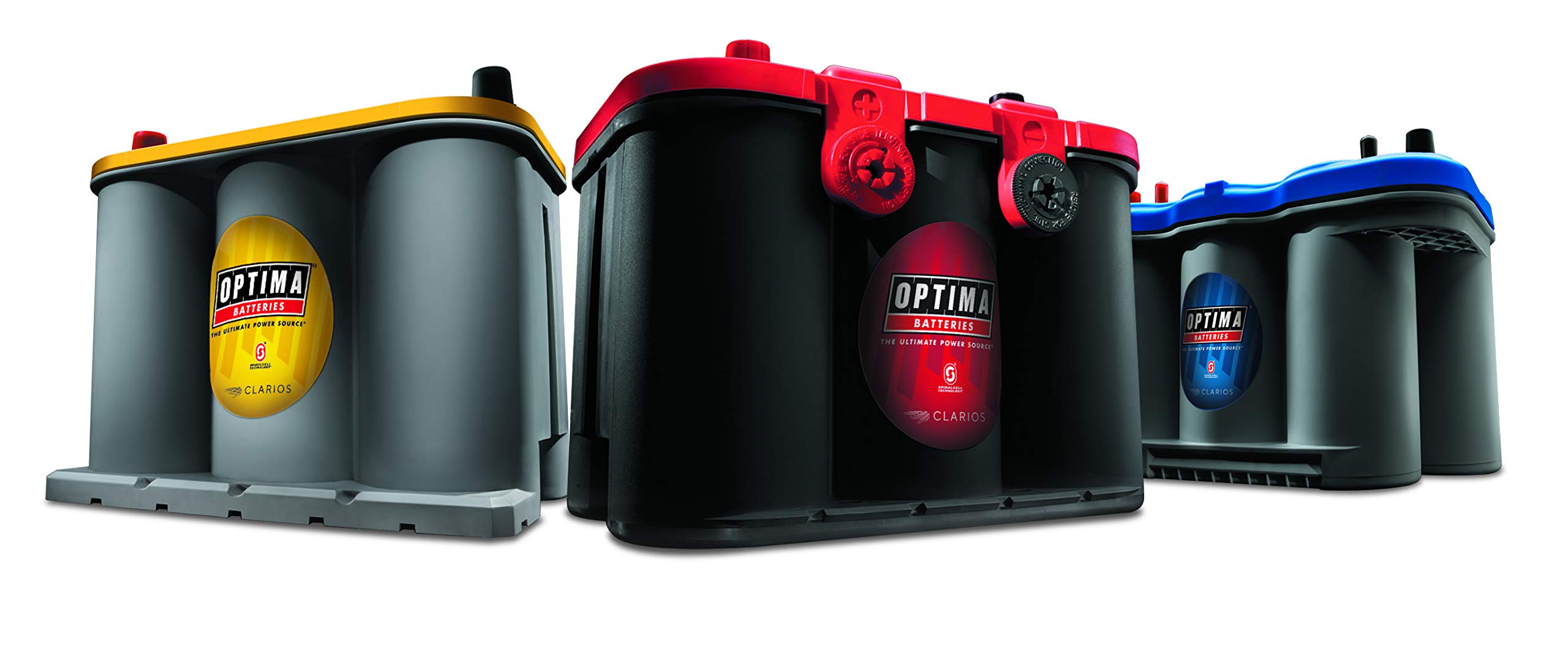 OPTIMA Batteries High Performance 34/78 RedTop Sealed AGM Car, Truck, and SUV Starting Battery, 800 CCA, Dual SAE and GM Terminals, Maintenance Free, Versitile Mounting