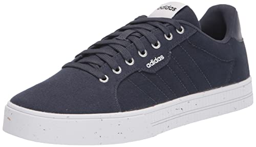 adidas Men's Daily 3.0 Skate Shoe, Shadow Navy/Shadow Navy/White (ECO), 11.5