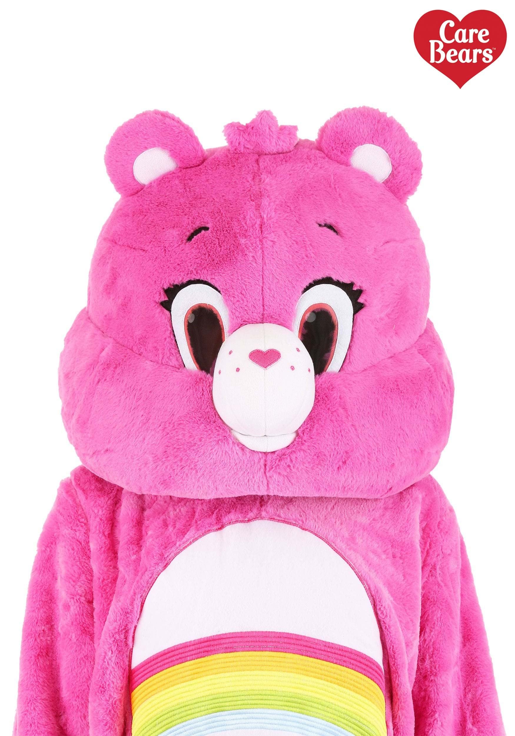 Fun Costumes Adult Care Bears Cheer Bear Mascot Head Standard