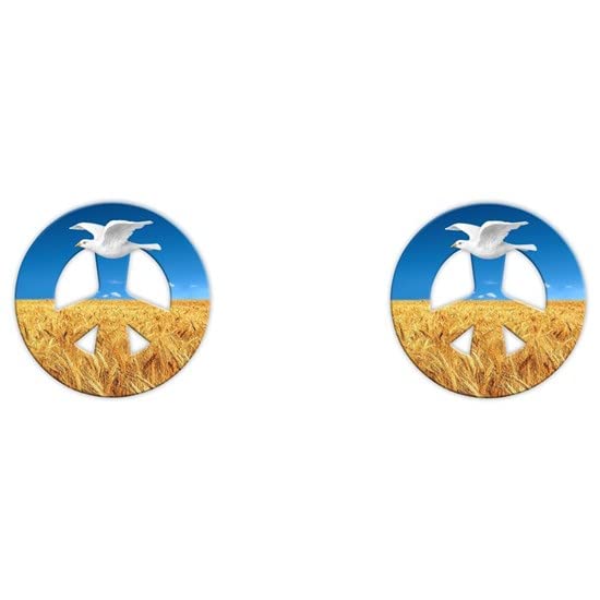 CafePress Peace In Ukraine Ceramic Coffee Mug, Tea Cup 11 oz