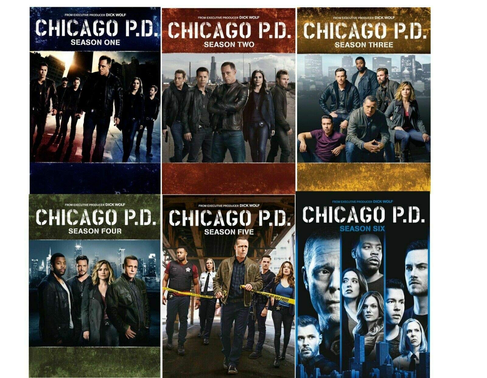 Chicago P.D. The Complete Series Season 1- 6 DVD