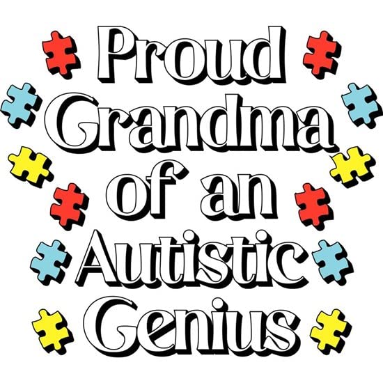 CafePress Proud Grandma Of An Autistic Gen Ceramic Coffee Mug, Tea Cup 11 oz