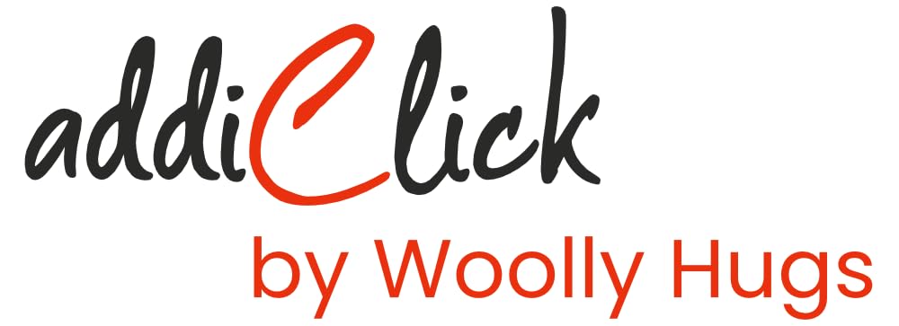 Addi Click by Woolly Hugs Interchangeable Circular System with Exclusive Red Cords (European Version) with Red Gauge