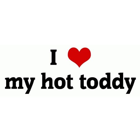 CafePress I Love My Hot Toddy Mug Ceramic Coffee Mug, Tea Cup 11 oz