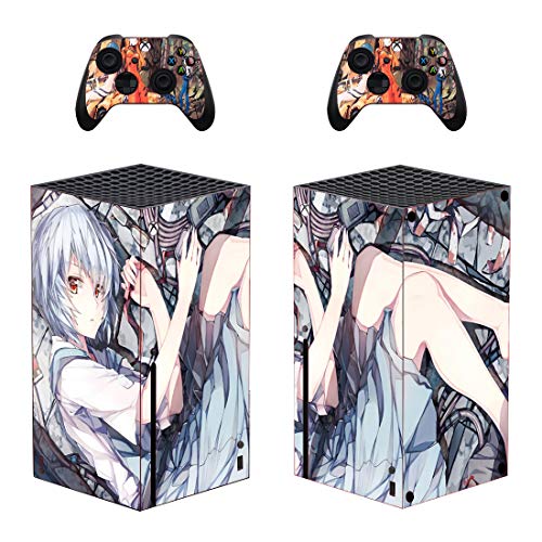 Babita Dogra X-Box-Series-X Skin Set Vinyl Decal Skin Stickers Protective for X-Box-Series-X Console Kinect 2 Controllers - Genesis