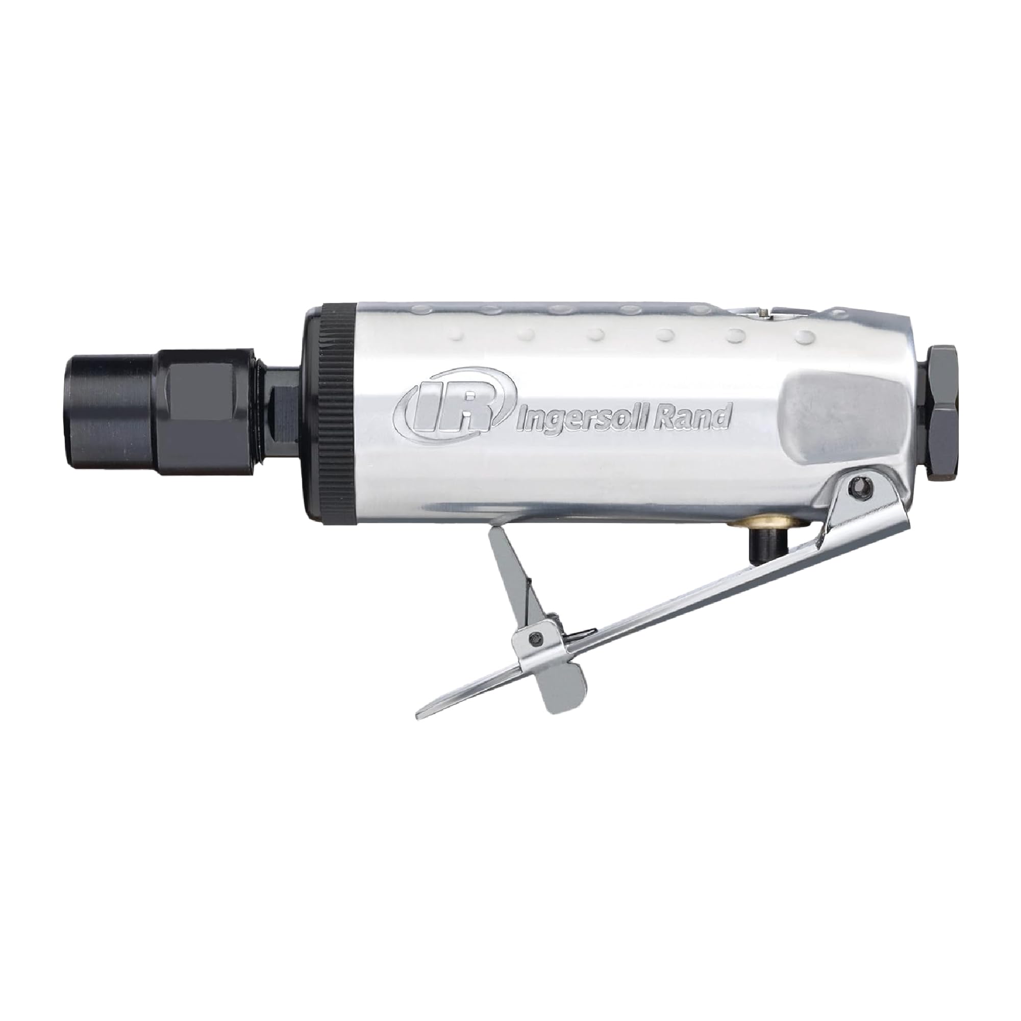 Ingersoll Rand 307B 1/4” Air Die Grinder, Straight, 28,000 RPM, 0.25 HP, Ball Bearing Construction, Safety Lock, Aluminum Housing, Lightweight Power Tool