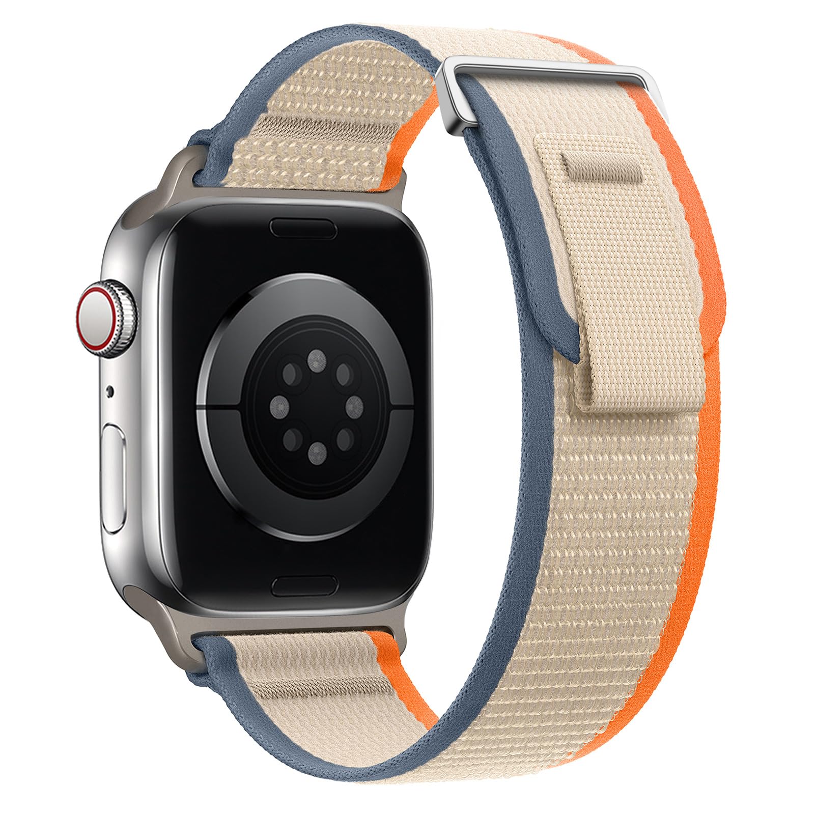 Eweison Sport Trail Loop Strap Compatible for Apple Watch Band 38mm 40mm 41mm 42mm 44mm 45mm 49mm for Women Men,Adjustable Breathable Nylon Braided Wristband for iWatch Series Ultra 9 8 7 6 5 4 3 2 1