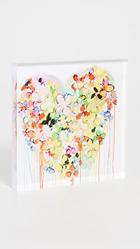 Kerri Rosenthal Life With You 8x8 Block, Multi, One Size