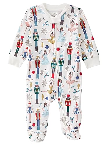 little planet by carter's unisex-baby Sleep and Play made with Organic Cotton, Nutcracker, 3M
