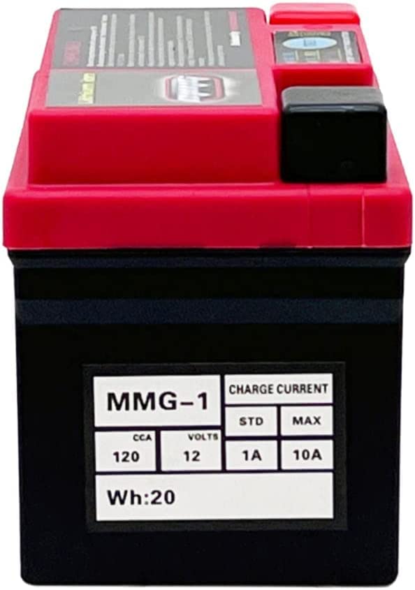 MMG YTX4L-BS 4L-BS Lithium Ion Sealed High Performance Powersports Battery 12V 120CCA Motorcycle Scooter ATV, Factory Activated, Ready to Use (MMG1)