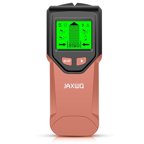 Stud Finder Wall Scanner - 5 in 1 Stud Finder Tool w/Intelligent Microprocessor Chip and HD LCD Display, Stud Detector Beam Finders for the Center and Edge of Wood AC Wire Metal Studs Joist