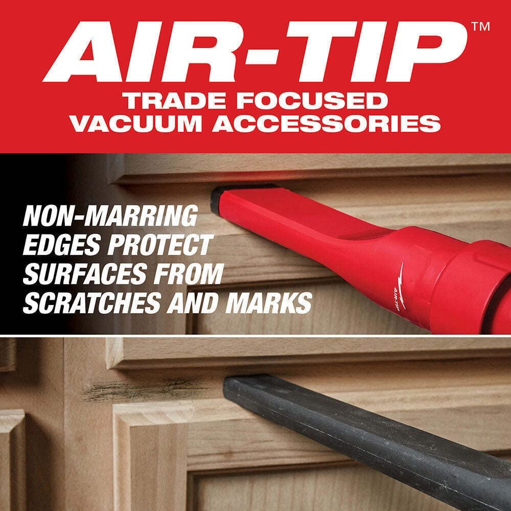 SHISHUVIN Milwaukee 49-90-KIT1 AIR-TIP Nozzle/Rotating Brush/Pivoting Brush Attachment Kit - Vacuum Cleaner Accessories - Resin Material