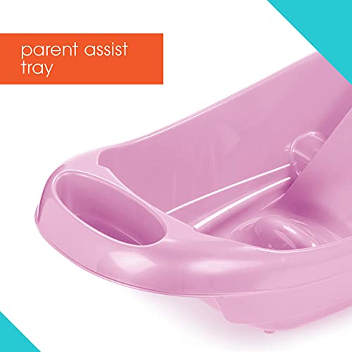 Summer Infant Splish 'N Splash Newborn to Toddler Bath Tub, Pink