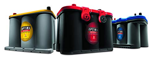 OPTIMA Batteries High Performance 25 RedTop Sealed AGM Car, Truck, and SUV Starting Battery, 720 CCA, SAE Terminal, Maintenance Free, Versitile Mounting