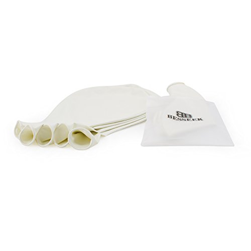 Giant Balloons 36-Inch White Balloons (Premium Helium Quality) Pkg/6, for Birthdays Wedding Photo Shoot and Festivals Christmas and Event Decorations