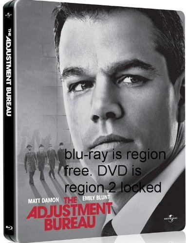 Adjustment Bureau Blu-ray SteelBook [Blu-ray+DVD+Digital Copy]
