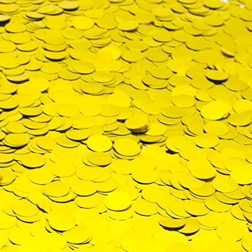 Gold Confetti 10mm Paper Confetti Party or Wedding Decoration Pack of 3000 Pieces