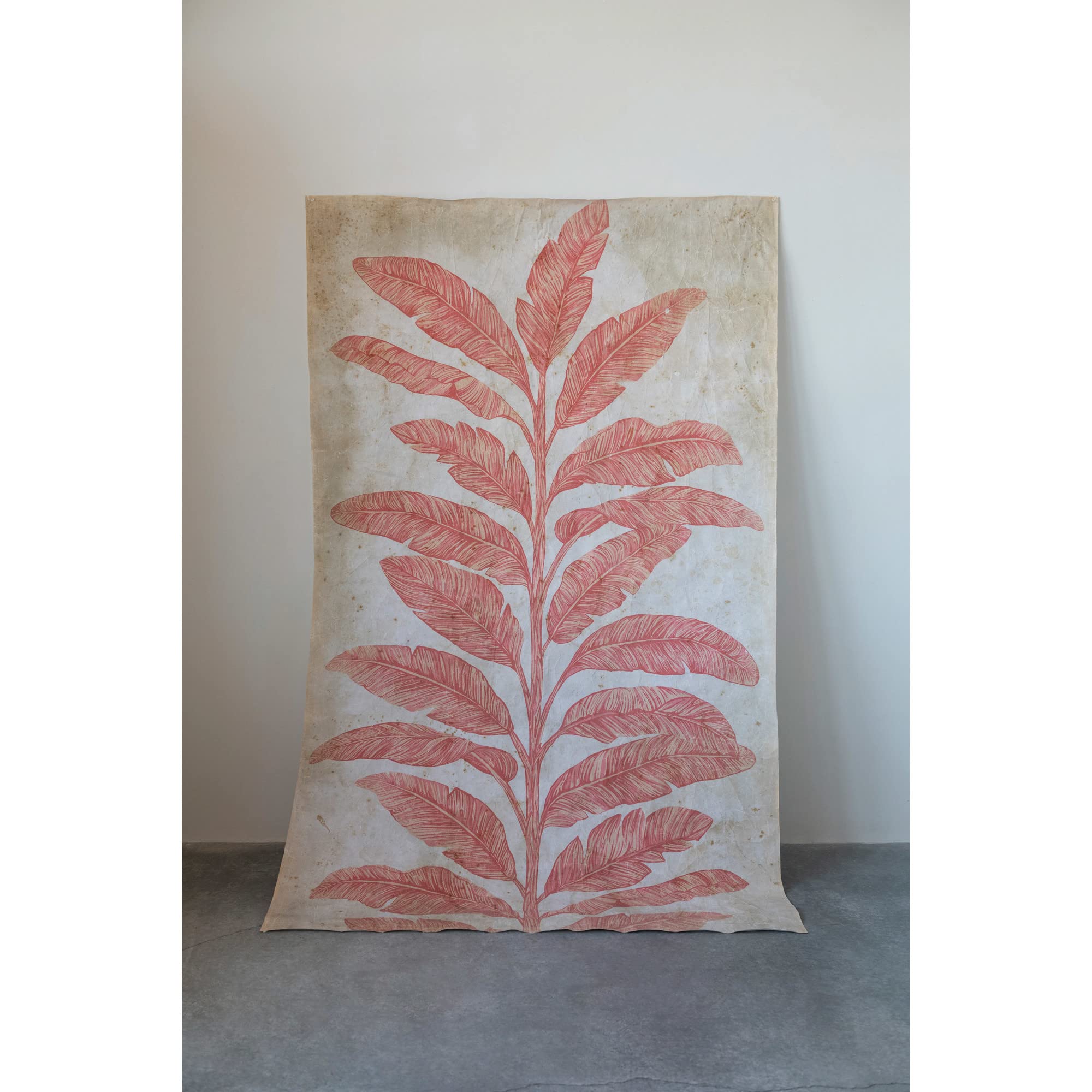 Creative Co-Op Decorator Paper with Banana Tree Print