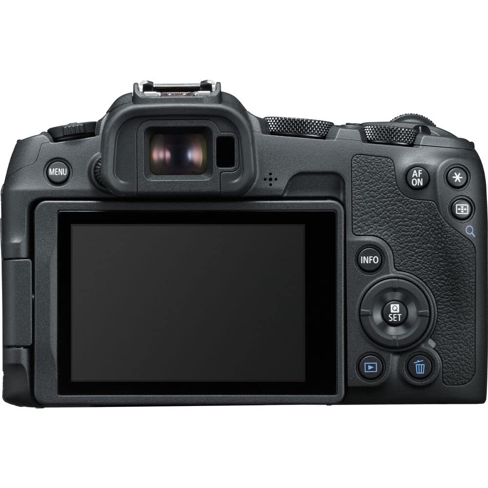 Canon EOS R8 Mirrorless Camera (5803C002) + 64GB Memory Card + Corel Photo Software + Bag + Charger + LPE17 Battery + Card Reader + Flex Tripod + Memory Wallet + Cleaning Kit (Renewed)