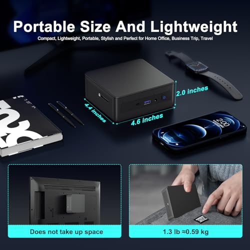 Intel NUC 11 NUC11PAHi7 Home&Business Desktop Mainsteam Kit, Barebone, Intel Core i7-1165G7 4-Core, 2.8 GHz–4.7 GHz Turbo, 28W Intel Iris Xe Graphics, with AC Cord. Add't Components Needed.