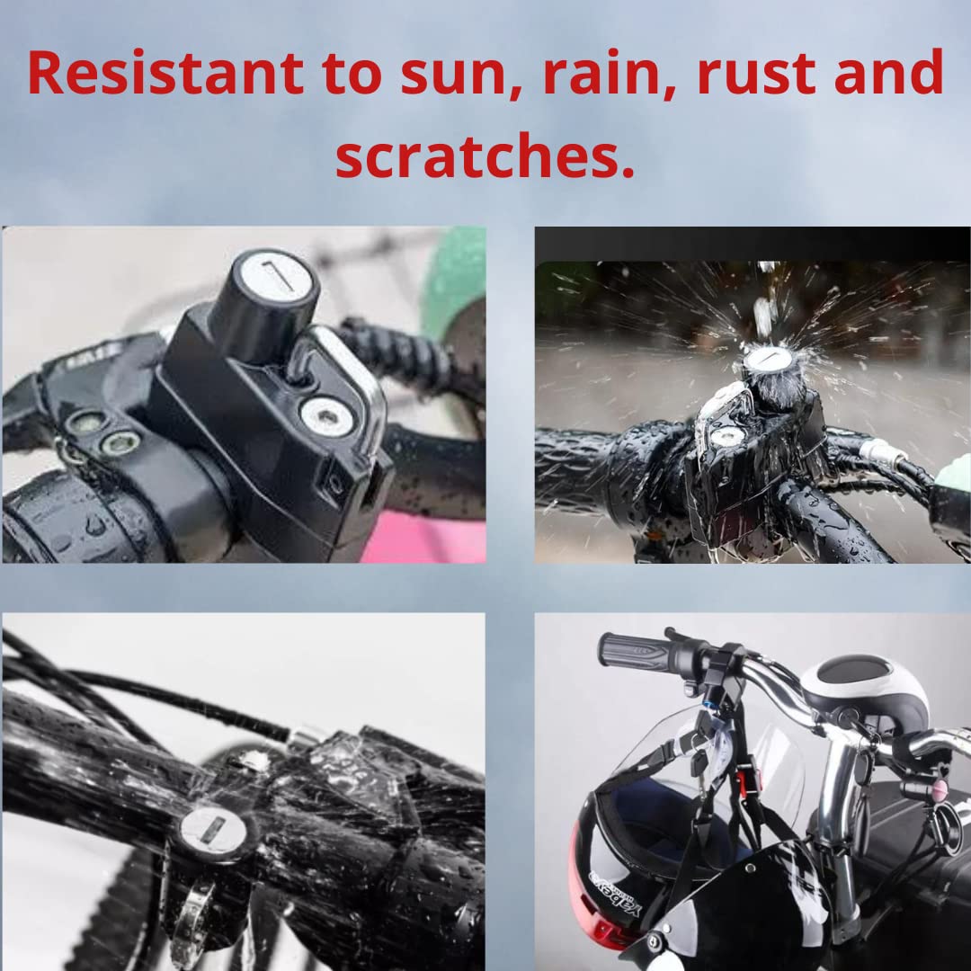 Motorcycle Helmet Lock, Universal Motorcycle Helmet Lock, Motorcycle Helmet Anti-Theft Lock, Motorcycle Helmet Anti-Theft Accessory