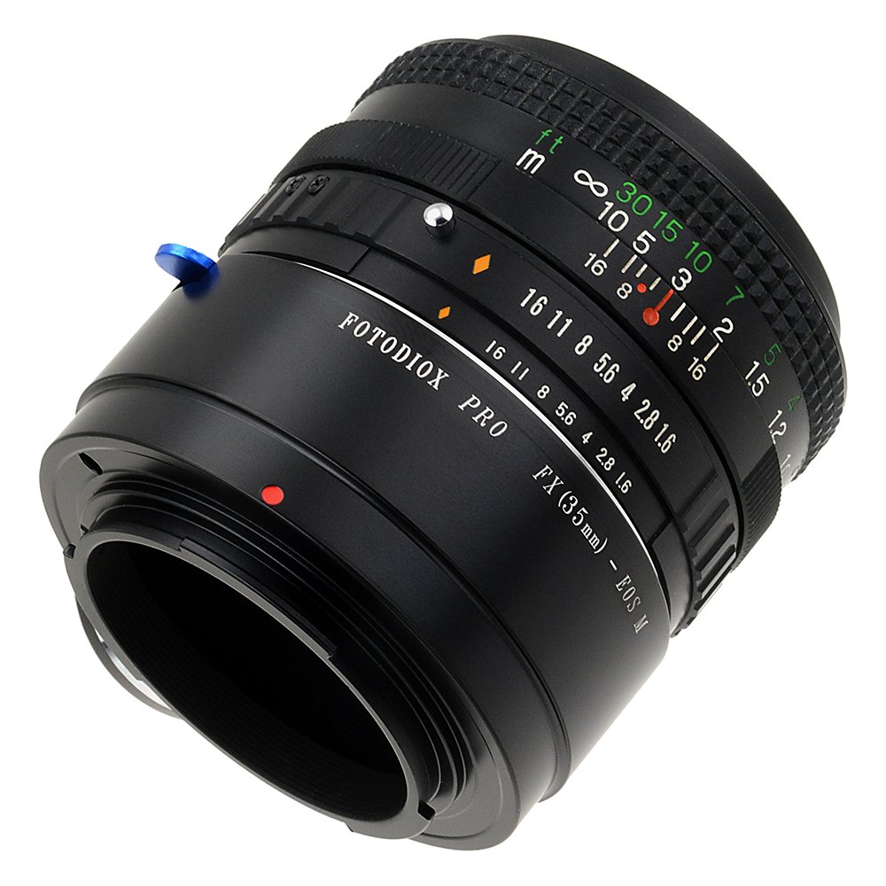 Fotodiox Lens Mount Adapter - Fuji Fujica X-Mount 35mm (FX35) SLR Lens to Canon EOS M (EF-m Mount) Camera Bodies; fits EOS M, M2 Digital Mirrorless Camera