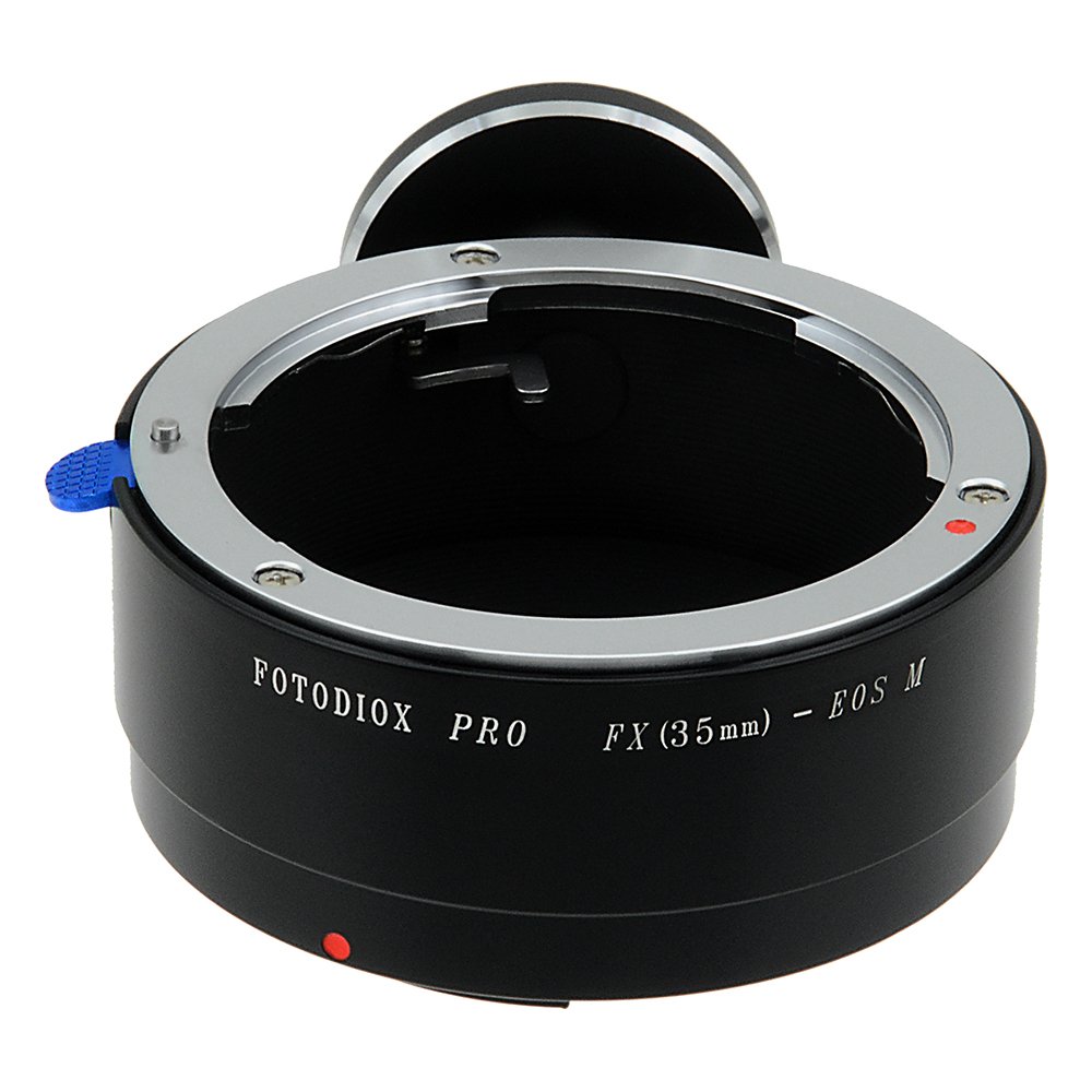 Fotodiox Lens Mount Adapter - Fuji Fujica X-Mount 35mm (FX35) SLR Lens to Canon EOS M (EF-m Mount) Camera Bodies; fits EOS M, M2 Digital Mirrorless Camera
