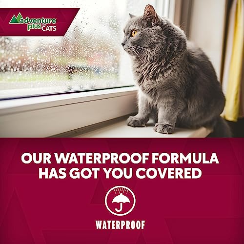 Adventure Plus Triple Flea Protection for Cats β Spot on Flea & Tick Prevention for Cats between 5-9lbs β 4 Doses