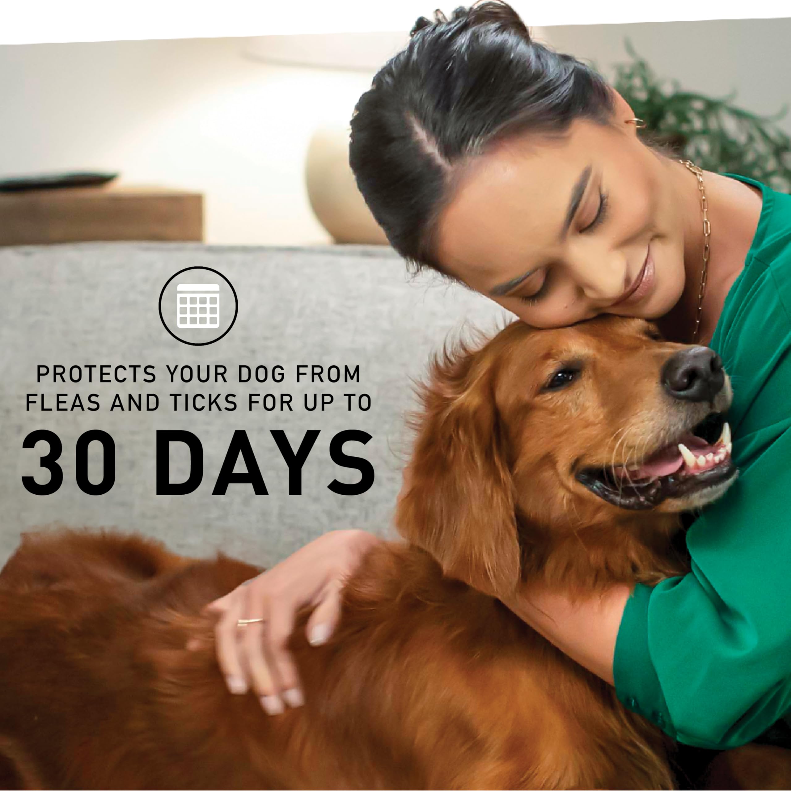 NEXTSTAR Flea and Tick Prevention for Dogs, Repellent, Treatment, and Control, Fast Acting Waterproof Topical Drops for Small Dogs and Puppies, 1 Month Dose