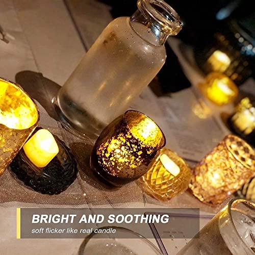 Homemory Value Set - 50 Luminary Bags & 48 Battery Tea Lights, Ideal for Christmas Decor