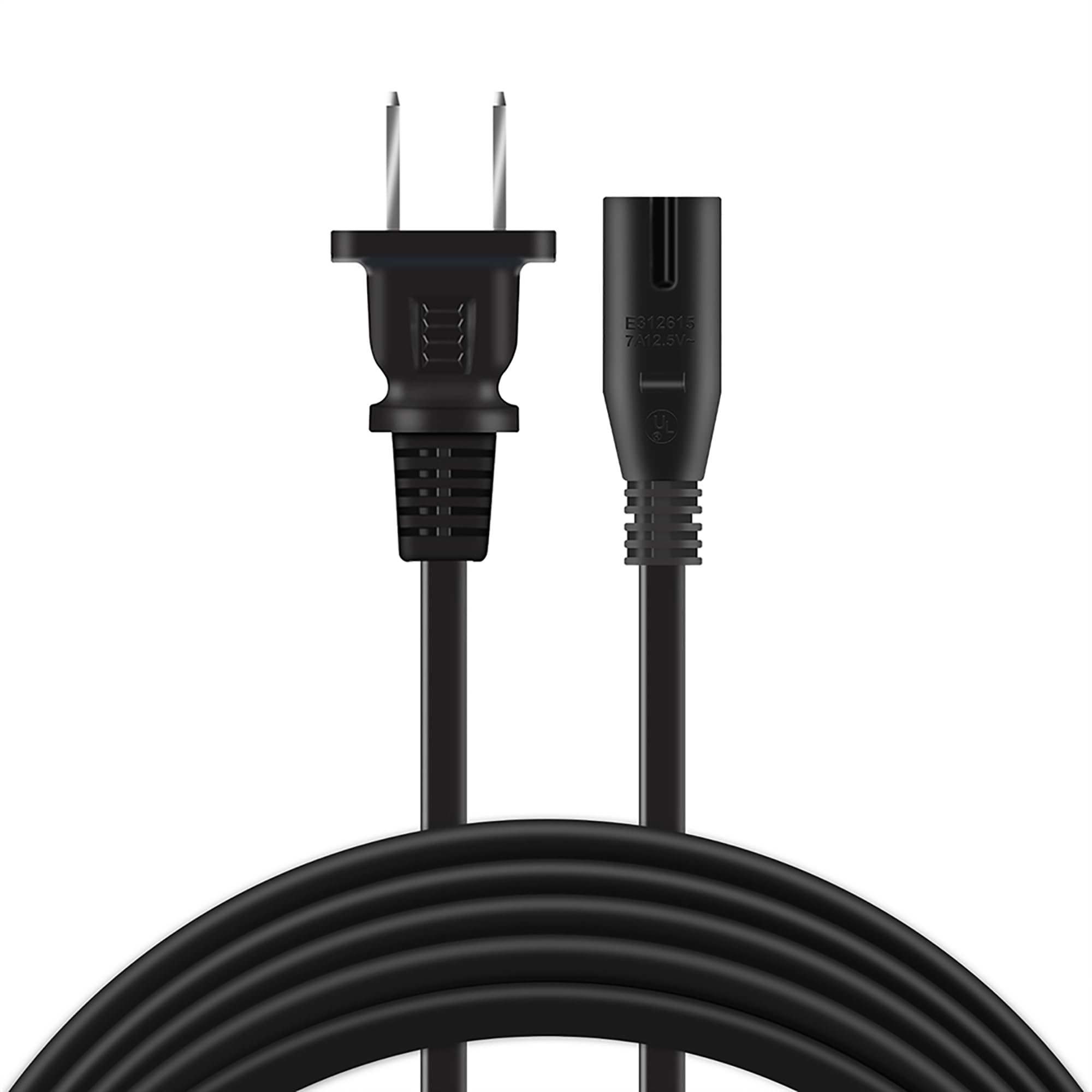 5ft/1.5m AC Power Cord Cable for Panasonic DMP-BD80K DMP-BD60 DMP-BD70VK Blu-ray Player