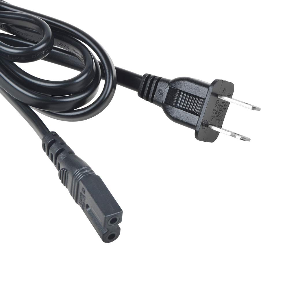 Jantoy 5ft AC in Power Cord Outlet Socket Cable Plug Lead Compatible with Panasonic Sony PlayStation ETC 195, Sony PlayStation PS1 & Sony PlayStation PS2