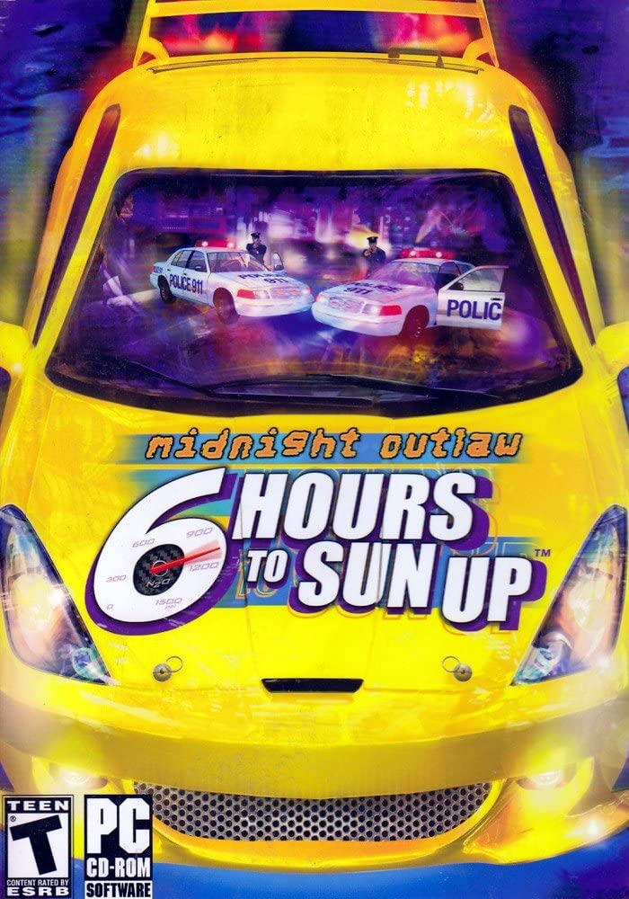 Midnight Outlaw: 6 Hours to Sun Up PC CD Racing Game ~ Enter an explosive world where nitrous erupts and rubber burns