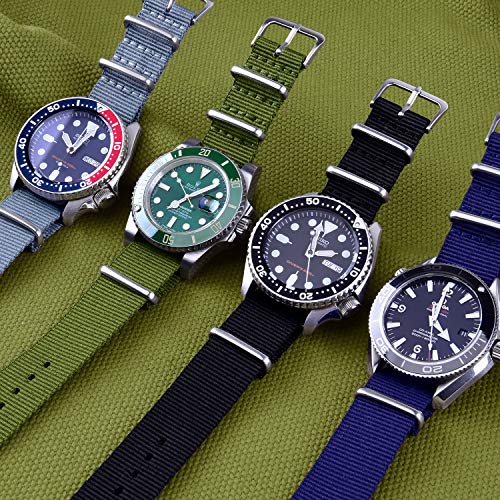 Ritche Christmas Gift 20mm Military Ballistic Nylon Strap Nylon Watch Band Compatible with Timex Weekender Watch for Men Women, White Elephant Gifts, Stocking Stuffers for Men