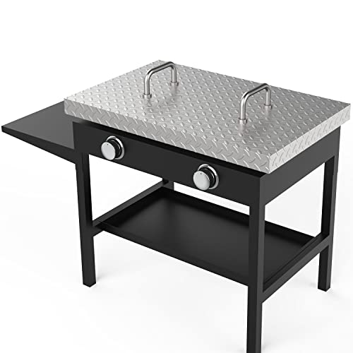 5003 Griddle Lid Cover, Hinged Lid for Blackstone Grill Lid Replacement, 28" Blackstone Griddle, Stainless Steel