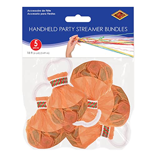Beistle 5 Piece No Mess Paper Throw Streamers Confetti for New Year's Eve, Wedding, Birthday, Graduation Party Favors, 3" x 2.5", Multicolor