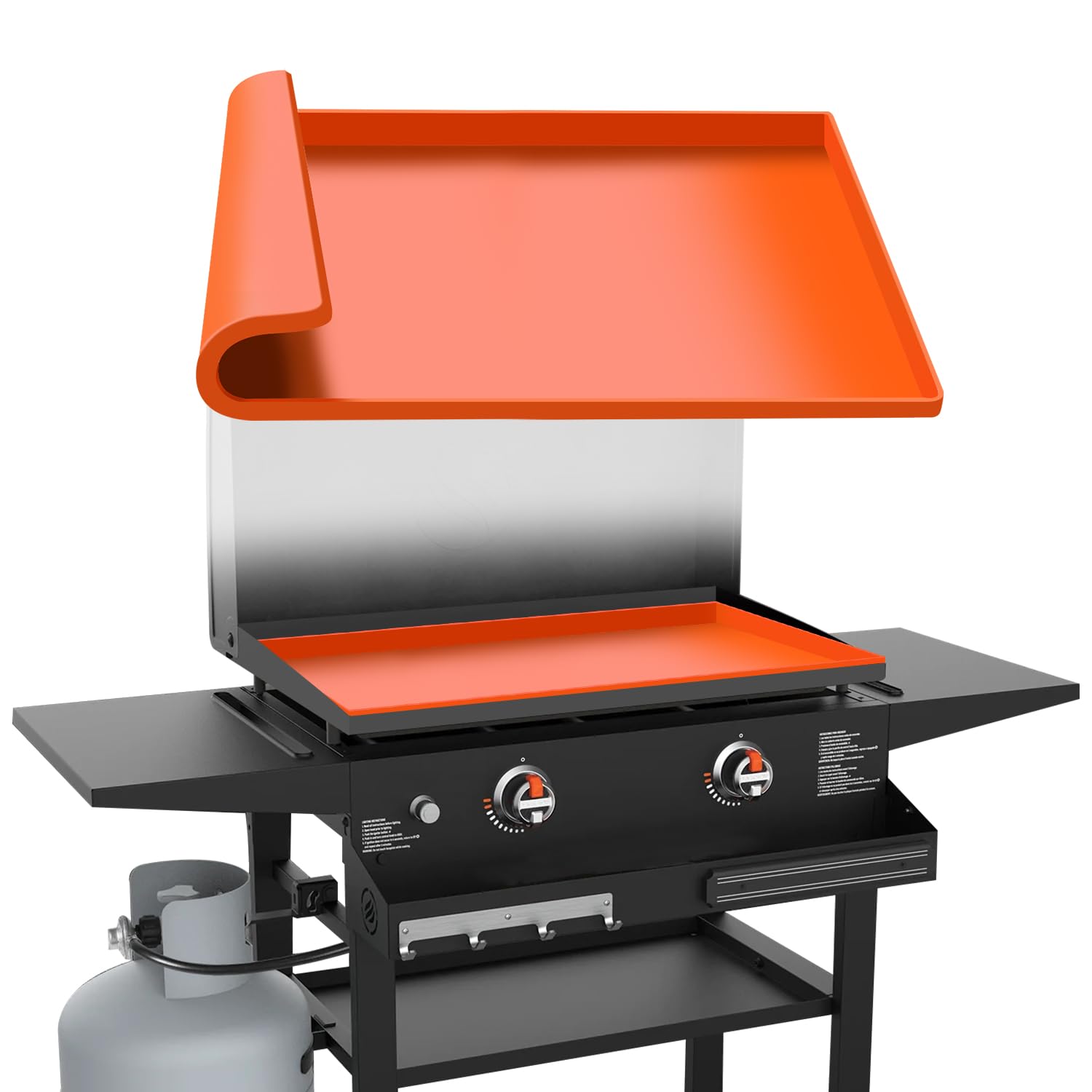 Ghislaine 28" Silicone Griddle Mat for Blackstone 28 Inch Griddle, Grill Cover Mat Heavy Duty Food Grade, Silicone Protective Mat Cover Blackstone Accessories Protect Griddle from Dirt & Rust