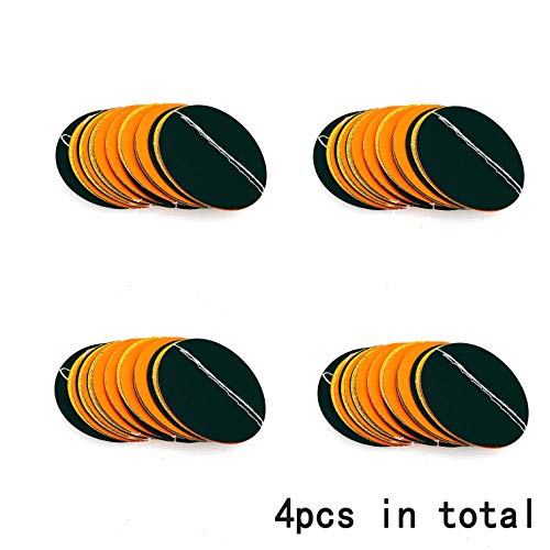 Black Orange Party Hanging Garlands Decorations - Halloween Graduation Construction Zone Birthday Party Baby Shower Party Photo Booth Backdrops Decorations, 26ft