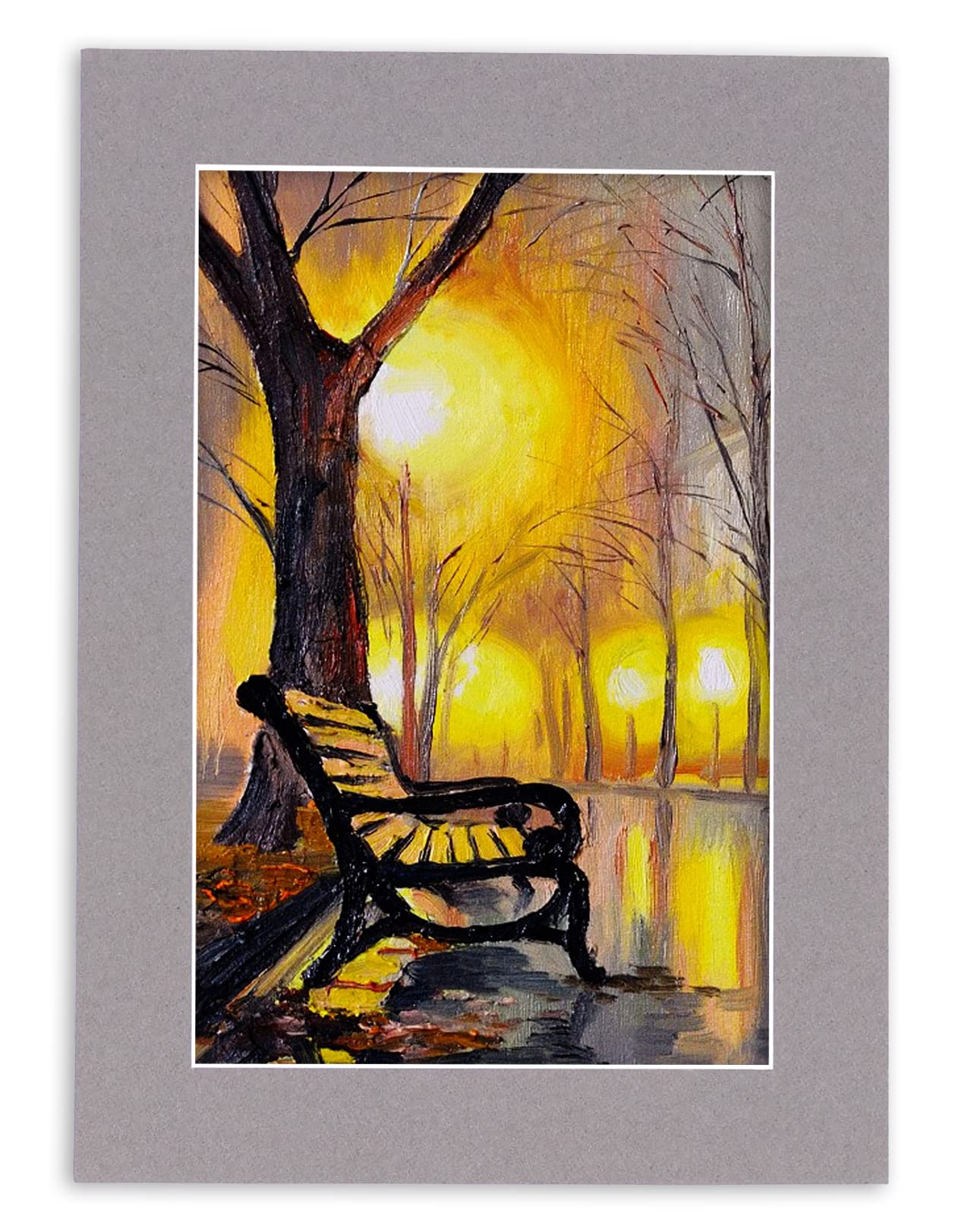 14x18 Mat Bevel Cut for 12x16 Photos - Acid Free Charcoal Grey Precut Matboard - for Pictures, Photos, Framing - 4-ply Thickness