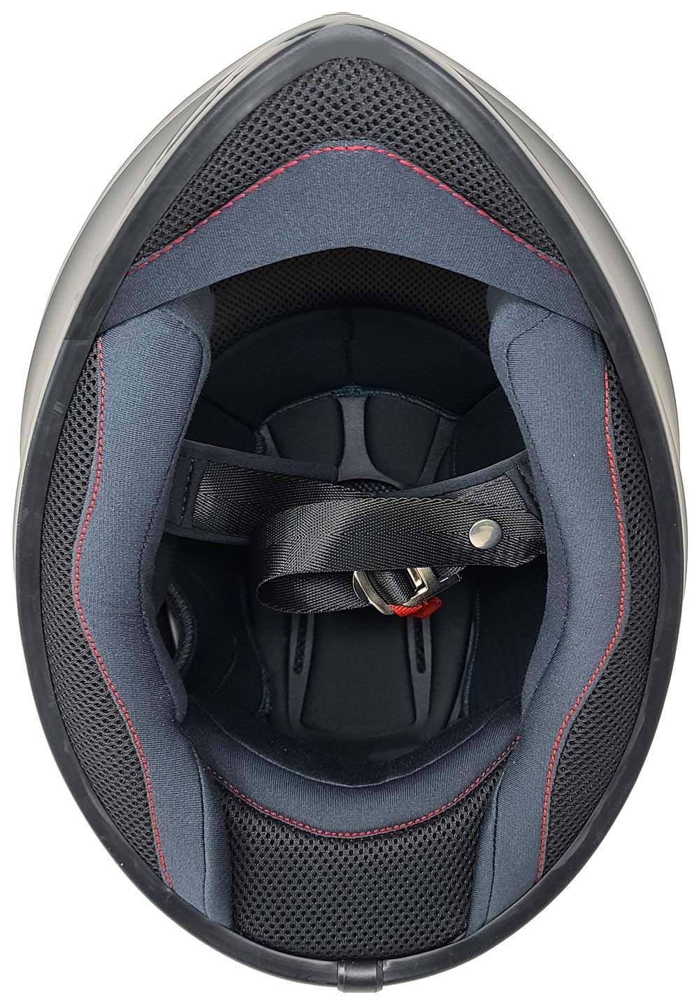 Bluetooth Motorcycle Helmet with Clear, Tinted, Iridium Shields (Flat Black, XL)