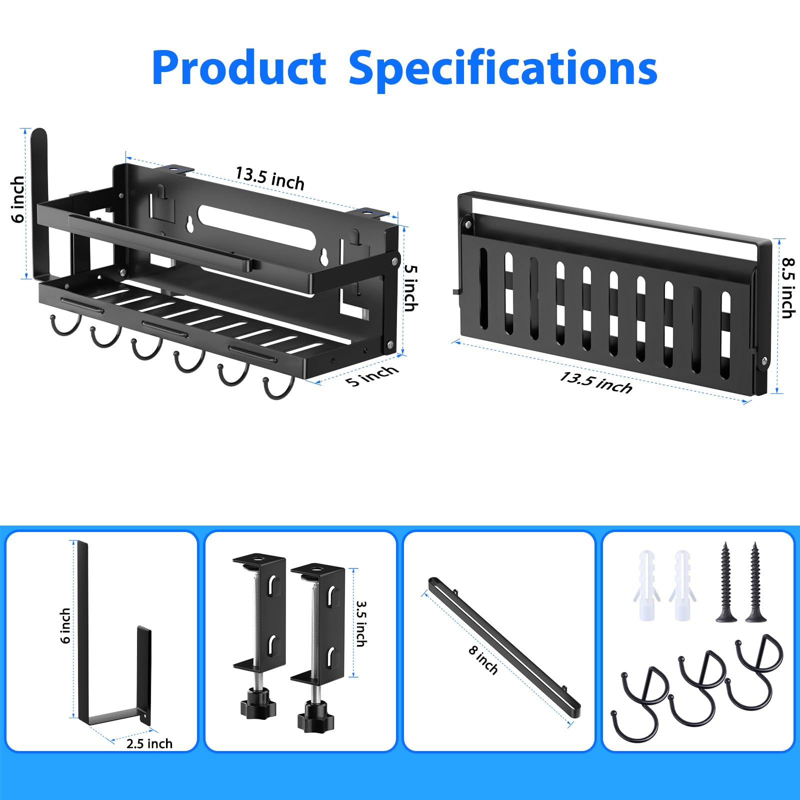 Upgraded Foldable Griddle Caddy for Blackstone 28"/36" Griddles/Prep Cart, BBQ Caddy Grill Accessories Space Saving with Paper Towel Holder for Outdoor