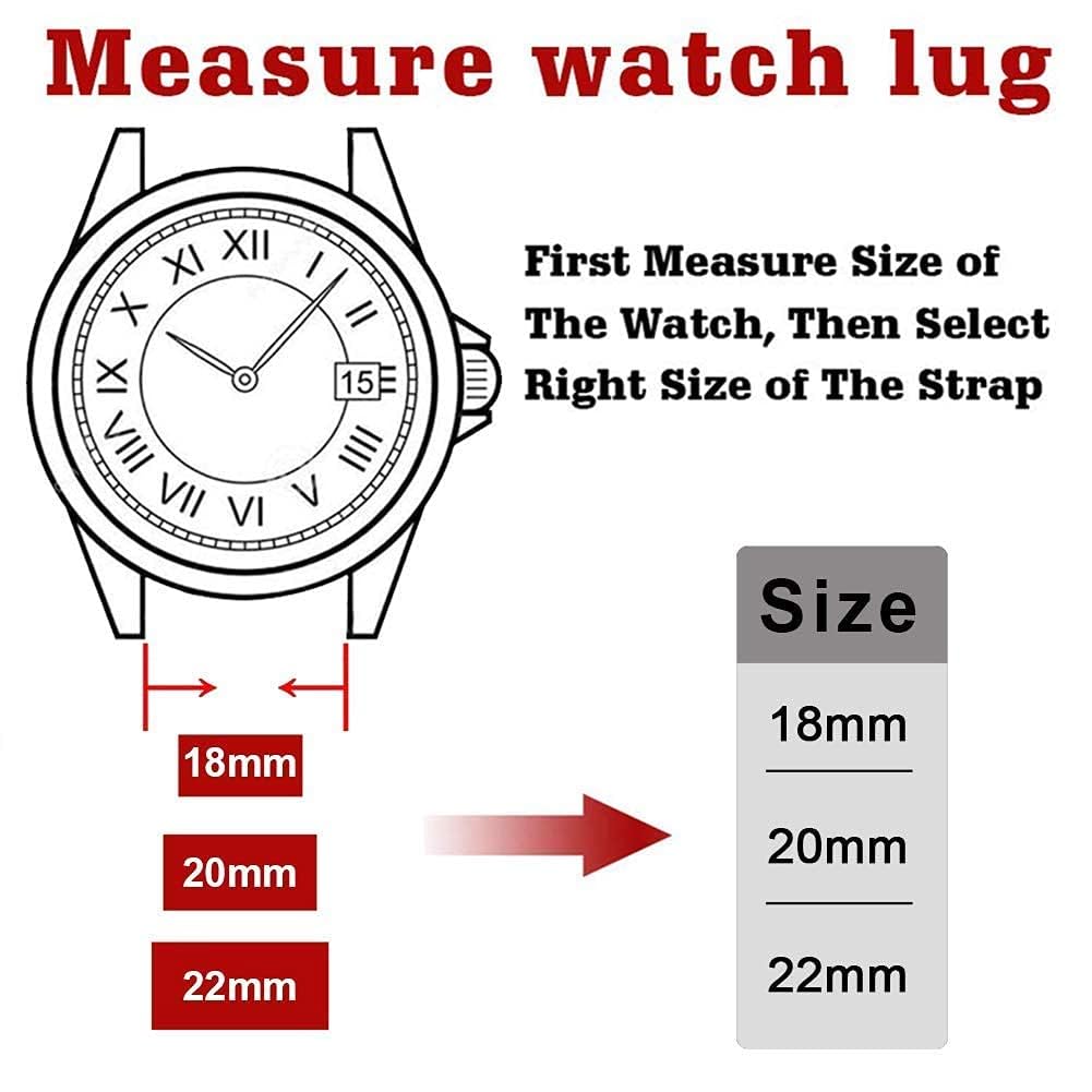 Ritche Christmas Gift 22mm Silicone Watch Band Compatible with Samsung Galaxy Watch 3 (45mm) Quick Release Rubber Watch Bands for Men Women, White Elephant Gifts, Stocking Stuffers for Men