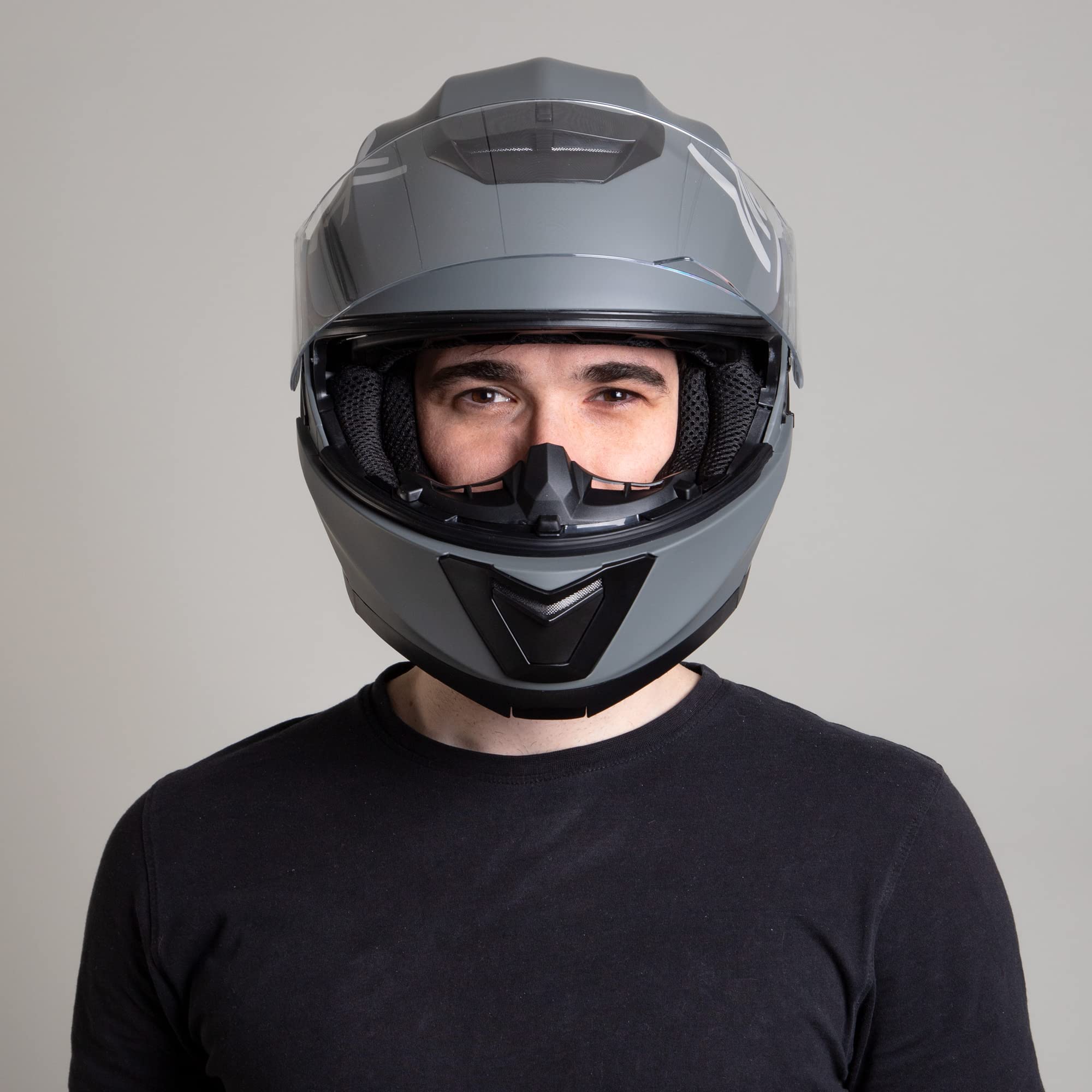 Westt Motorcycle Modular Helmets - Full Face Motorcycle Helmet with Flip up Dual Visor, DOT Approved Open Face Modular Helmets for Adults Motorcycle, Men Women Helmet for Motorbike Street Bikes ATV