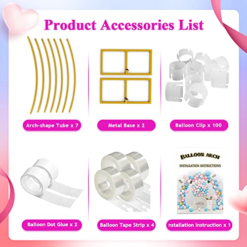 Fomcet 9.2FT Large Round Backdrop Stand Gold Metal Circle Wedding Balloon Arch Frame for Wedding Ceremony Anniversary Birthday Party Baby Shower Photo Background Decoration