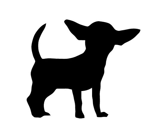 8x10 Chihuahua Style 4 Stencil Made from 4 Ply Matboard