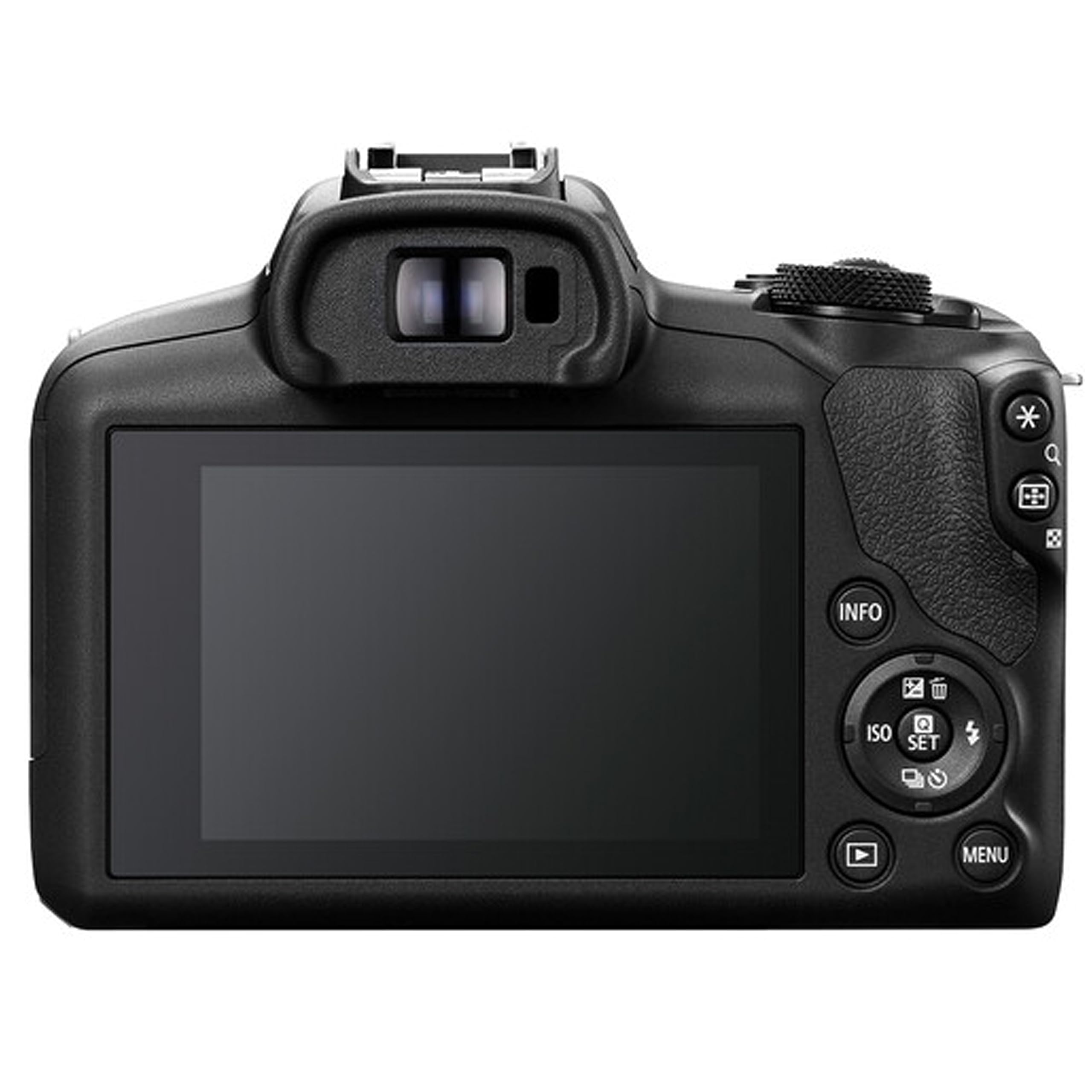 Canon EOS R100 Mirrorless Camera with 18-150mm Lens + 64GB Memory Card, Case, Hood, Grip-Pod, Filter Professional Photo Bundle (Renewed)