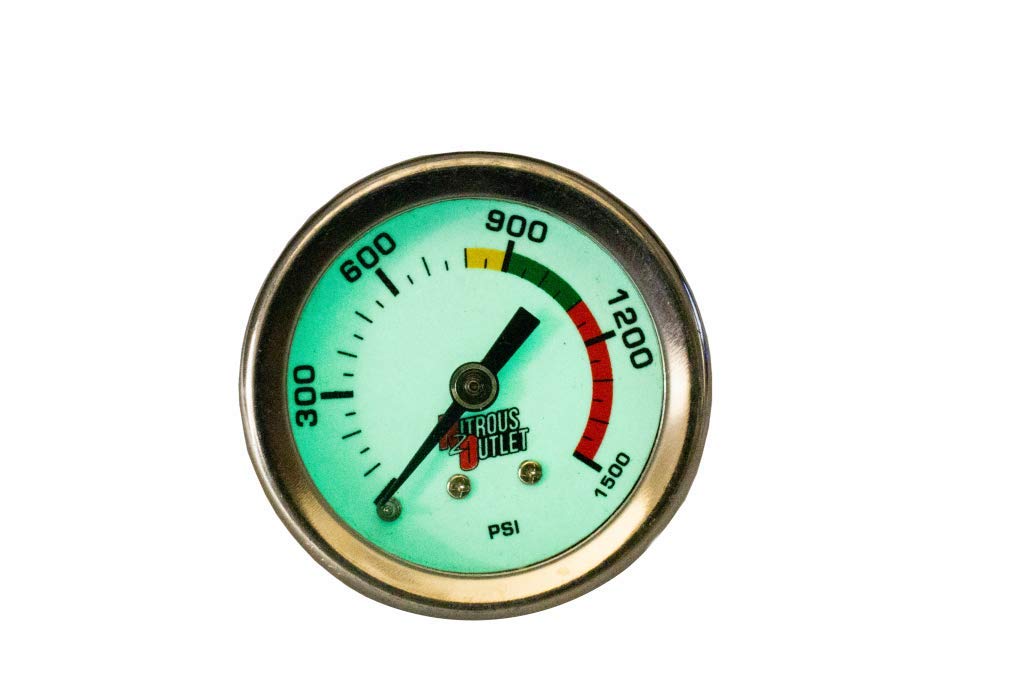 Nitrous Outlet Luminescent Nitrous Pressure Gauge