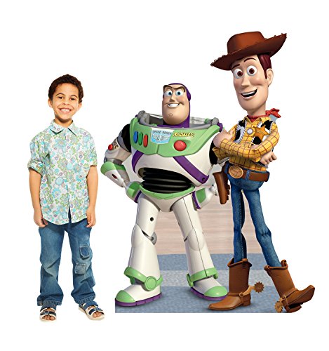 Cardboard People Buzz & Woody Life Size Cardboard Cutout Standup - Disney Pixar's Toy Story
