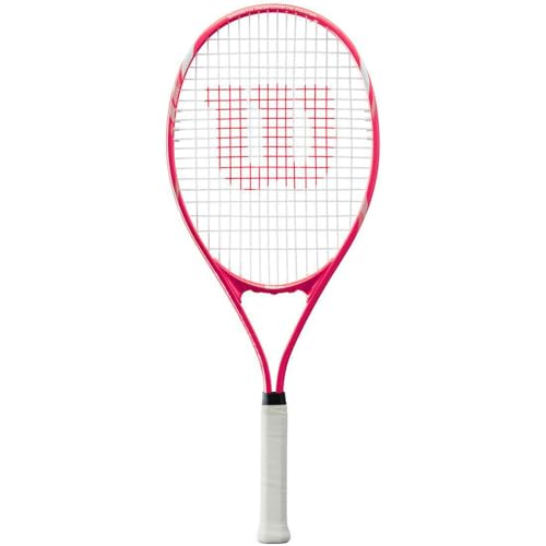 Wilson Essence + Tempest Pro Lite Tennis Racquet Doubles Bundle w (1) Advantage II Tennis Bag (Pink) and (3) Pink Tennis Balls