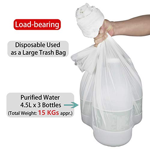 White Plastic Tablecloths 3 Pack Disposable Table Covers 84 Inch Circle Shower Party Tablecovers PEVA Vinyl Table Cloths for Round Tables up to 6 ft and Picnic BBQ Birthday Wedding Catering Banquet
